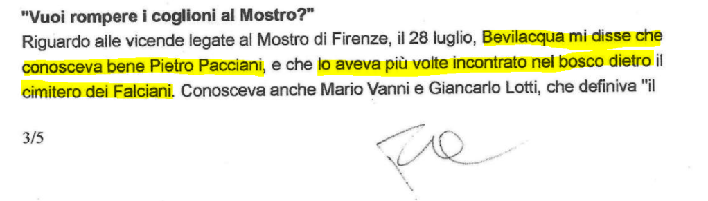 Joe Bevilacqua. Biografia documentata – Zodiac, il Mostro